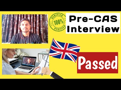 🇬🇧Pre-Cas Interview Questions And Answer #CAS #interview || UK University- 2024
