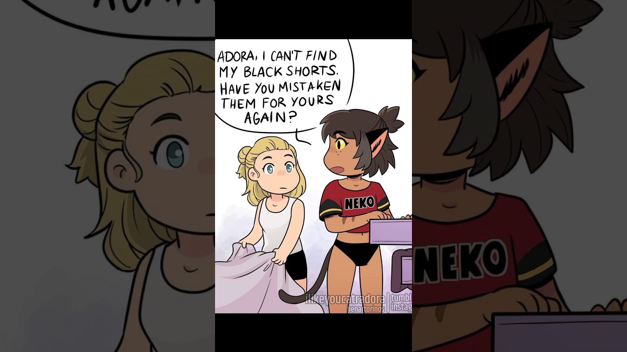 A Laundry Mistake | She Ra Comic Dub #Shorts