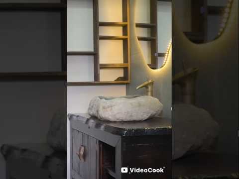 create a vintage sink with using natural resources. treditional craft 🪄🥰#viralshort