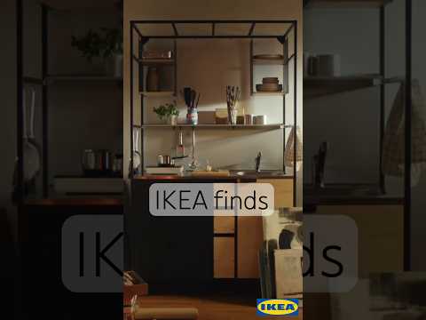 IKEA kitchen for small spaces #ikeakitchen #kitchenette #ikeafinds #ikea #ikea2024
