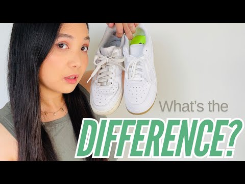 Nike Air Force 1'07 Next Nature vs the original Nike Air Force 1 '07