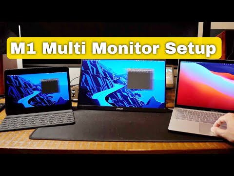 M1 MacBook Air / Pro Multiple Monitor Setup