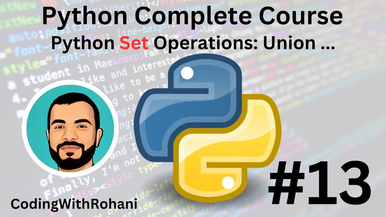 Advanced Python Set Operations: Union, Intersection, and Difference