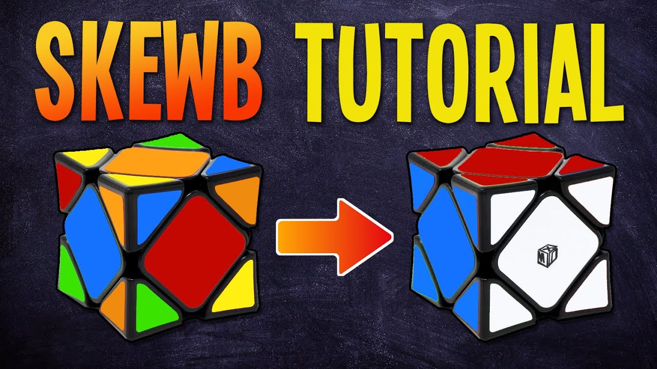 How to Solve the Skewb with 1 Algorithm (EASY Beginner Tutorial)