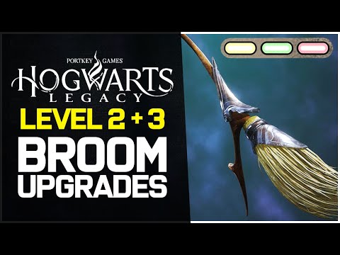 Hogwarts Legacy Tips - How to Unlock Broom Upgrades (Hogwarts Legacy Broom Upgrade 2 and 3)