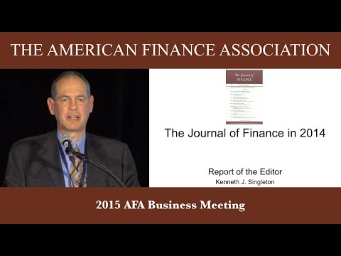 2015 AFA Business Meeting