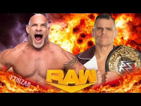 Goldberg vs Gunther Wwe Raw Netflix 2025 Wwe World Heavyweight Championship - FULL MATCH