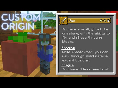 [OLD] Minecraft Origins Mod: Vex! (Custom Origin)