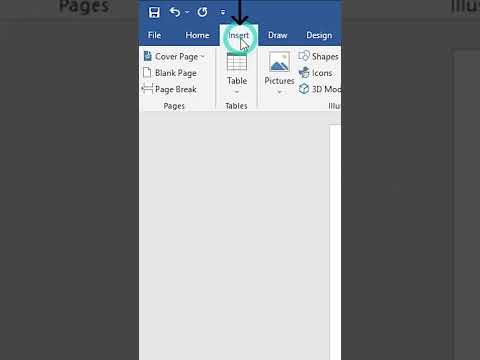 How to Add Pages in Microsoft Word.#shorts