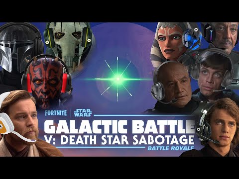 Star Wars Characters React to the DEATH STAR SABOTAGE Fortnite Live Event!