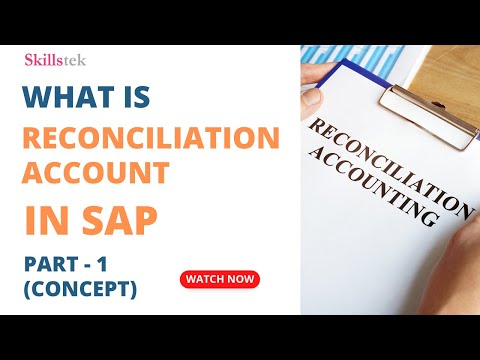 What is SAP Reconciliation Account? (Part 1) - Concept of SAP Reconciliation - Pradeep Hota