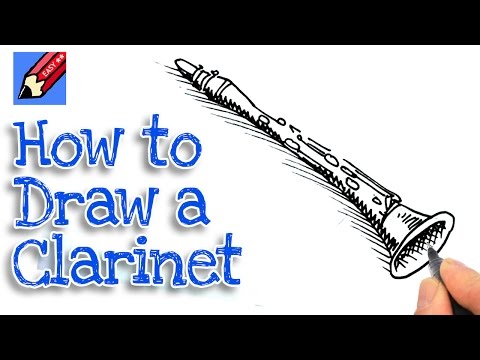 How to draw a clarinet real easy – Shoo Rayner