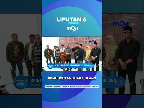 2.413 TPS Berpotensi PSU, Pemilih Gunakan Hak Pilih Lebih dari Sekali - Liputan 6 Pagi |Moji #shorts
