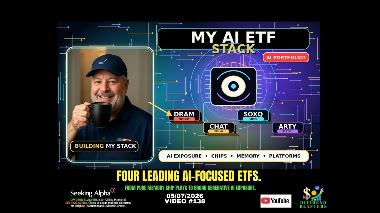 Four Leading ETFs I'm Using to Build My AI ETF Stack