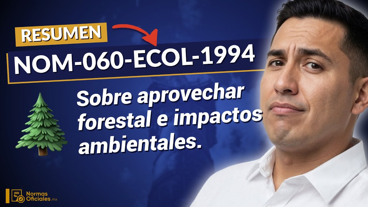 🌲 [Resumen] NOM-060-ECOL-1994 sobre mitigación de efectos en suelos y aguas (Puntos Clave)