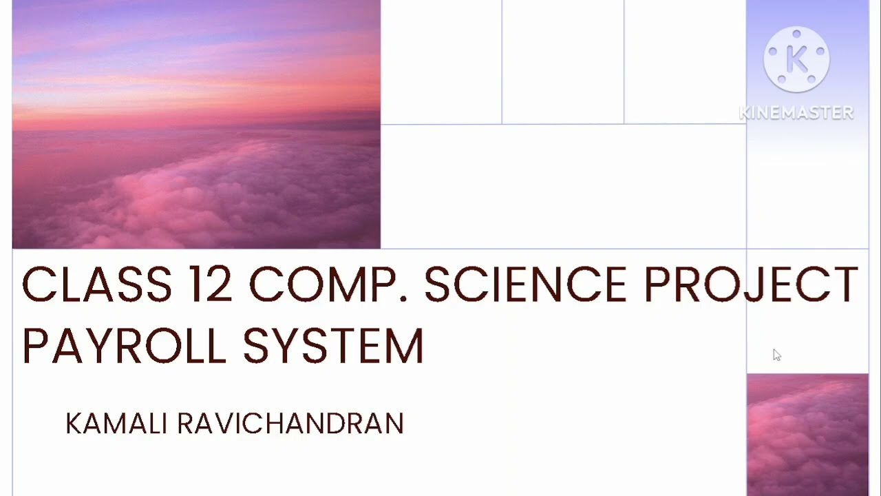 Payroll Management System | Class 12 Computer science project | Python source code | Mysql tables