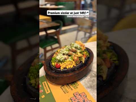 Premium sizzler at just 149/-😍 #viralfood #food #streetfood #ahemdabadstreetfood