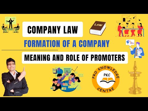 Promoters | Definition and Role in Company Formation under Companies Act 2013