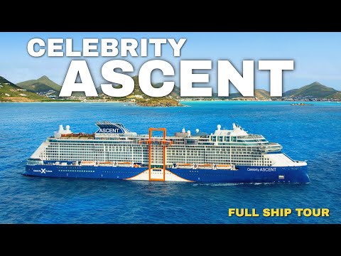 Celebrity Ascent | NEW SHIP Walkthrough Ship Tour & Review 4K | Celebrity Cruises