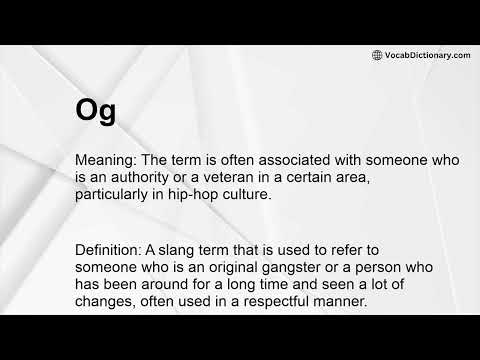 Og Meaning