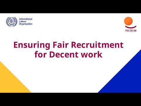 Fair Recruitment Master Class - Union's Role - Ira, Rachmawati_ITUC