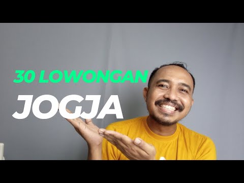 30 Lowongan Kerja di Yogyakarta| Ada Loker Freelance Driver dan Gaji UMK