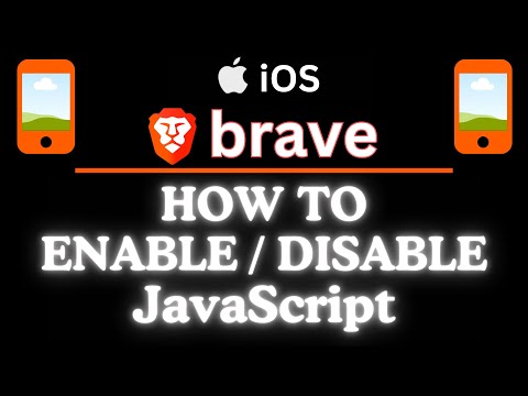 How to Enable or Disable JavaScript in Brave Browser on iPhone | iOS Step-by-Step Guide