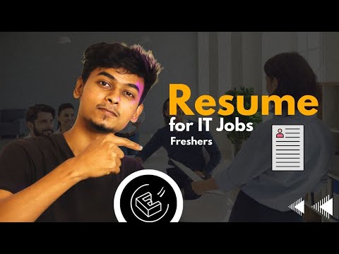 How to create PERFECT RESUME with zero skills for IT Job Application π | Resume format for Freshers