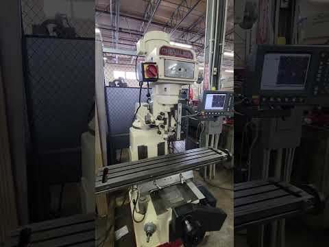 Used CHEVALIER FM3VK 2 & 3 Axis Control Vertical Milling Machine 8195 ...