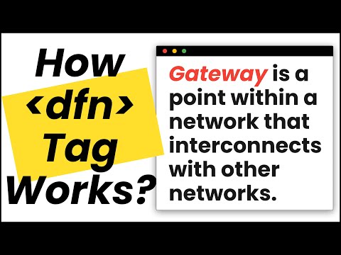 Learn The dfn Tag in HTML With a Line-by-line Explained Coding Exercises.