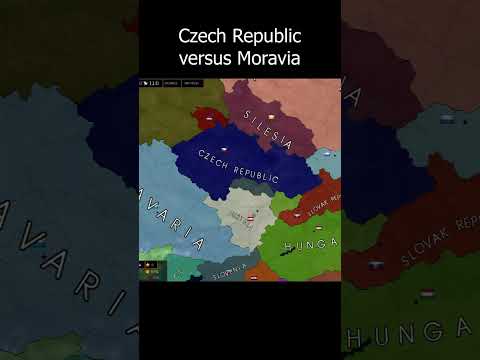 Czech Republic vs Moravia #ageofcivilizations2 #map #ageofhistory2ii #history #ageofhistory2 #europe