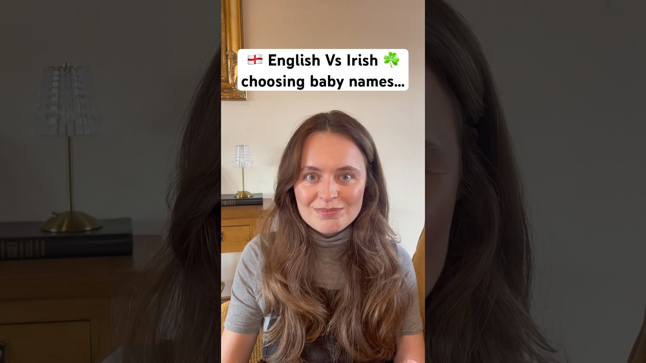English Vs Irish baby boy names! 🤣😅 #comedy #northernirish #irish #babynames