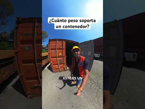 ¿Cuanto le cabe a un contenedor?