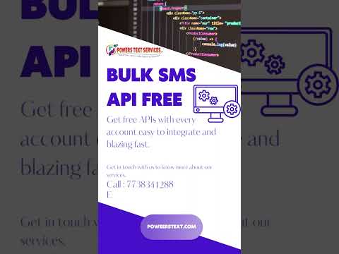 Bulk SMS API | SMS API | OTP SMS | POWERSTEXT | POWERSTEXT.COM