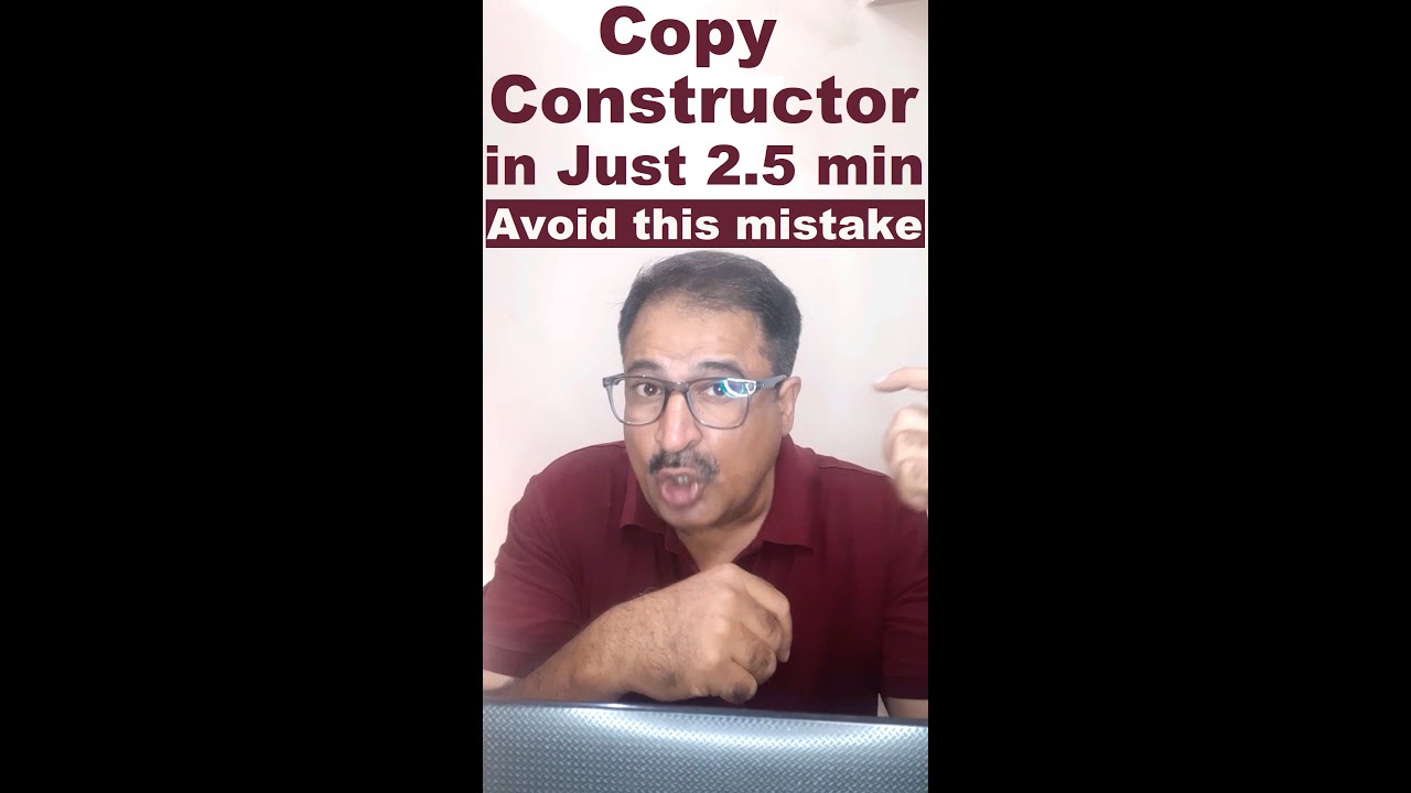 copy constructor program in c++ #constructors #copyconstructor #cpptutorial #bintuharwani #oop #cpp