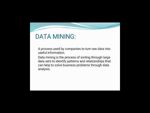 Data Mining Meaning | #education