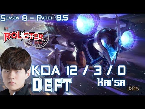 KT Deft KAI'SA vs BRAND Mid - Patch 8.5 KR