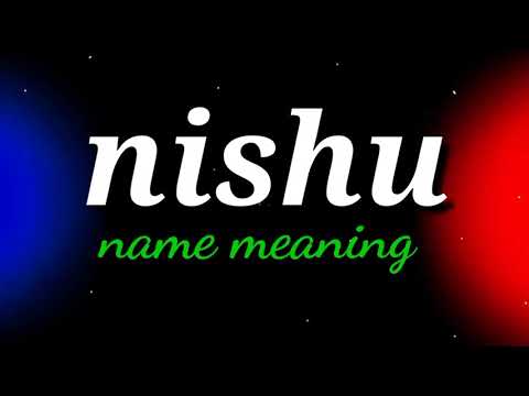 nishu name meaning status video | meaning of Nishu name | nishu name ki meaning