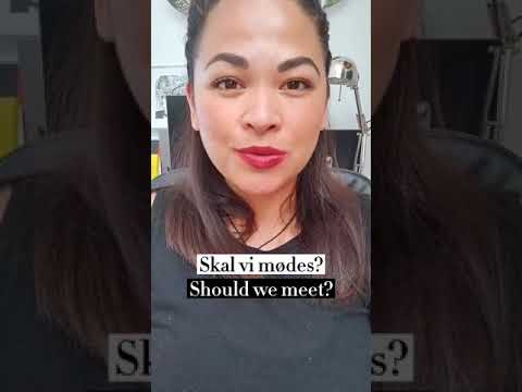 Learn Danish - 3 common things to say in Danish