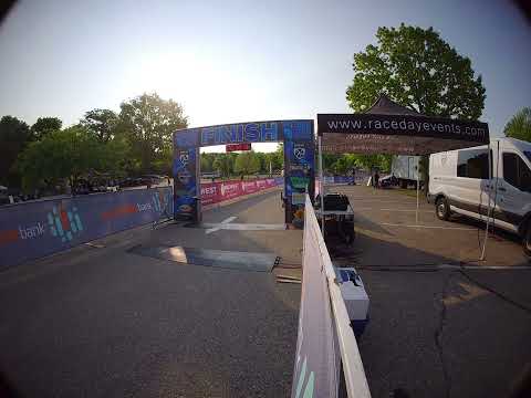 Lake Mills Triathlon 2025 Finish Line