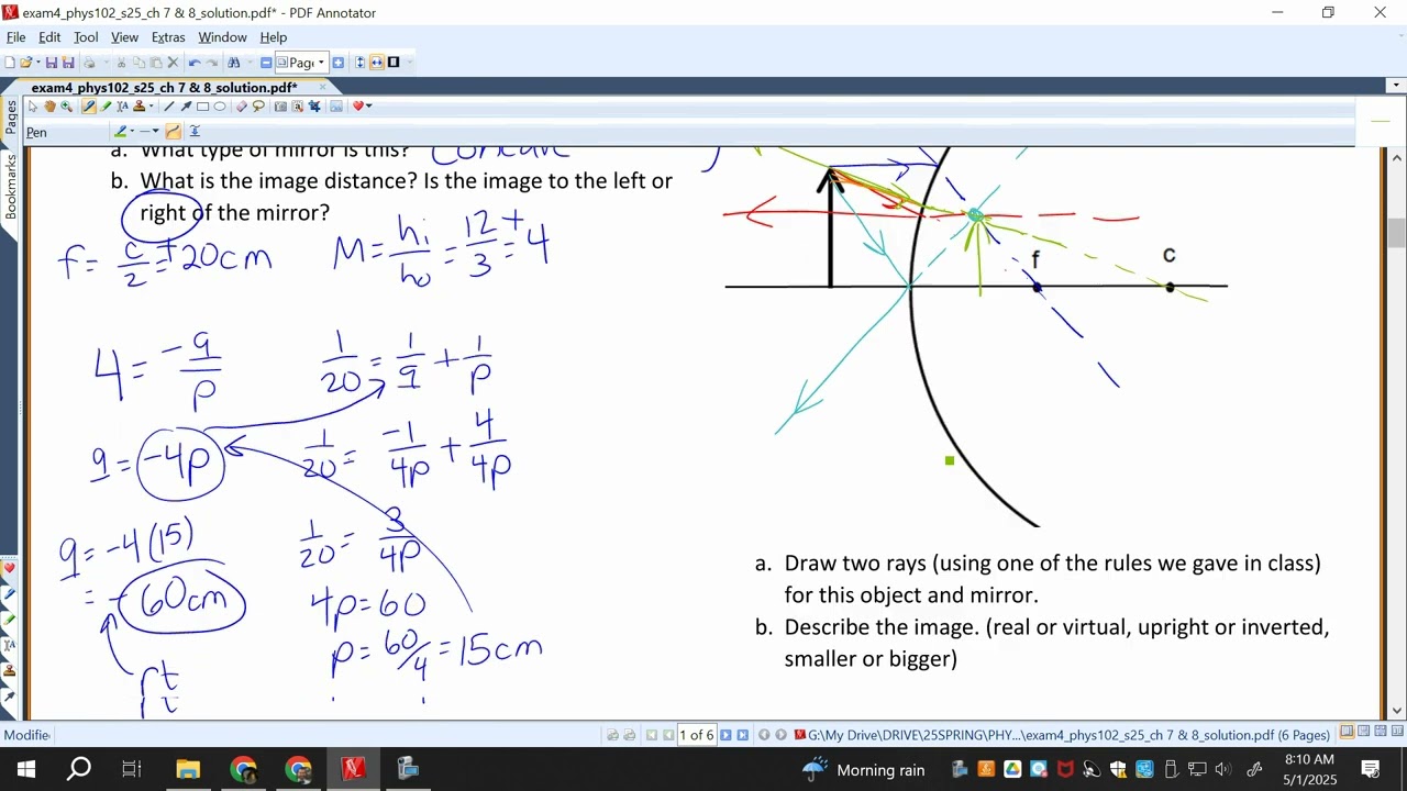 exam4 phys102 s25 ch 7 & 8