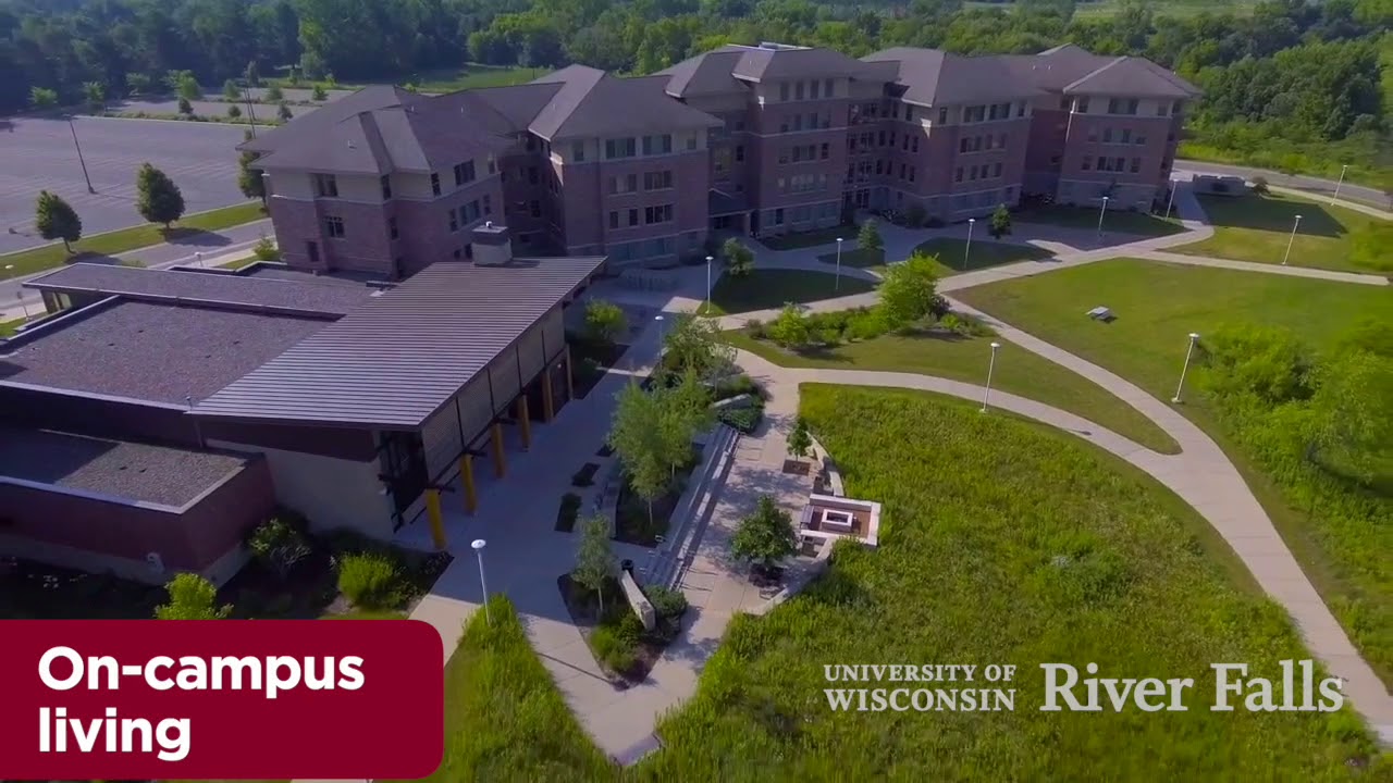 UW River Falls-CAFES campus aerial tour