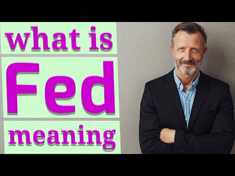 Fed | Meaning of fed š š š