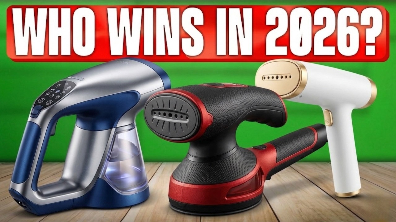 ✅ 7 Best BUDGET Handheld Steamers on Amazon [2026] Clothes / Travel & Home / Steamer and Clothing