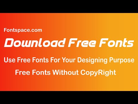 Download Free Fonts | Font Space | Tech By Ali