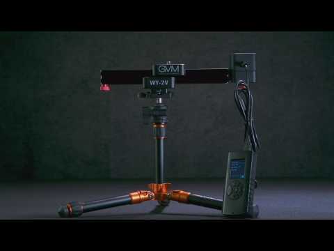 GVM WY-2V Portable Mini Motorized Camera Slider