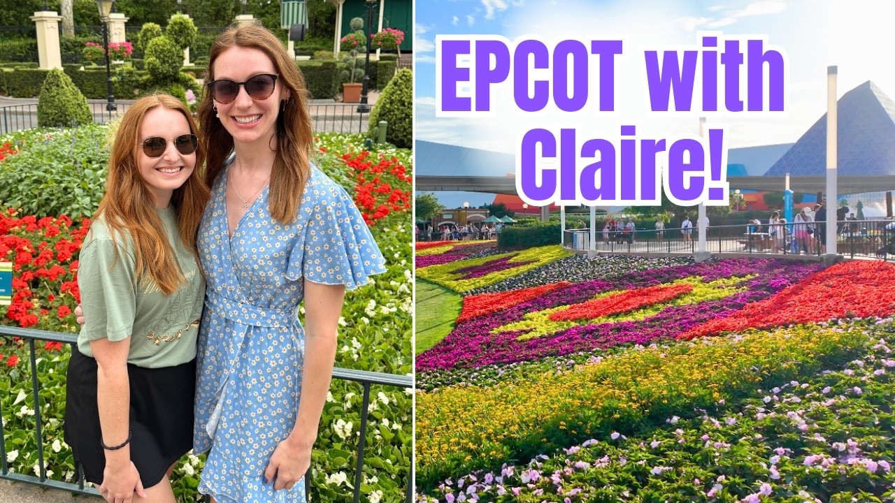 EPCOT Vlog with my BESTIE! Reunited with @aclaireytale on her Walt Disney World Vacation