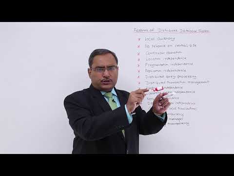 DBMS - Features of Distributed Database System
