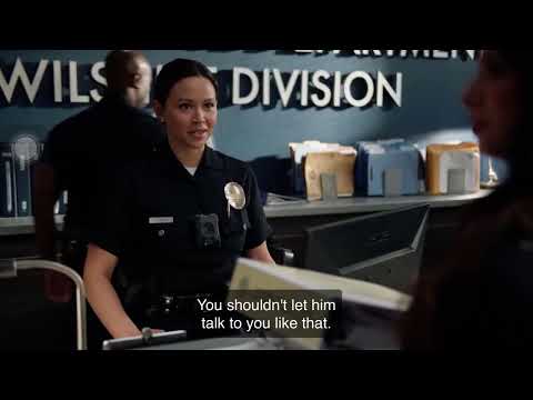 The Rookie 2x16 - Roselyn Sanchez Guest Stars As A Reporter.