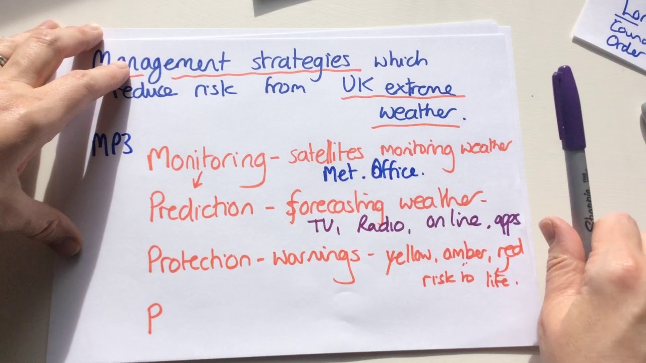 Managing UK extreme weather events AND evidence of increasing extreme weather events in the UK.